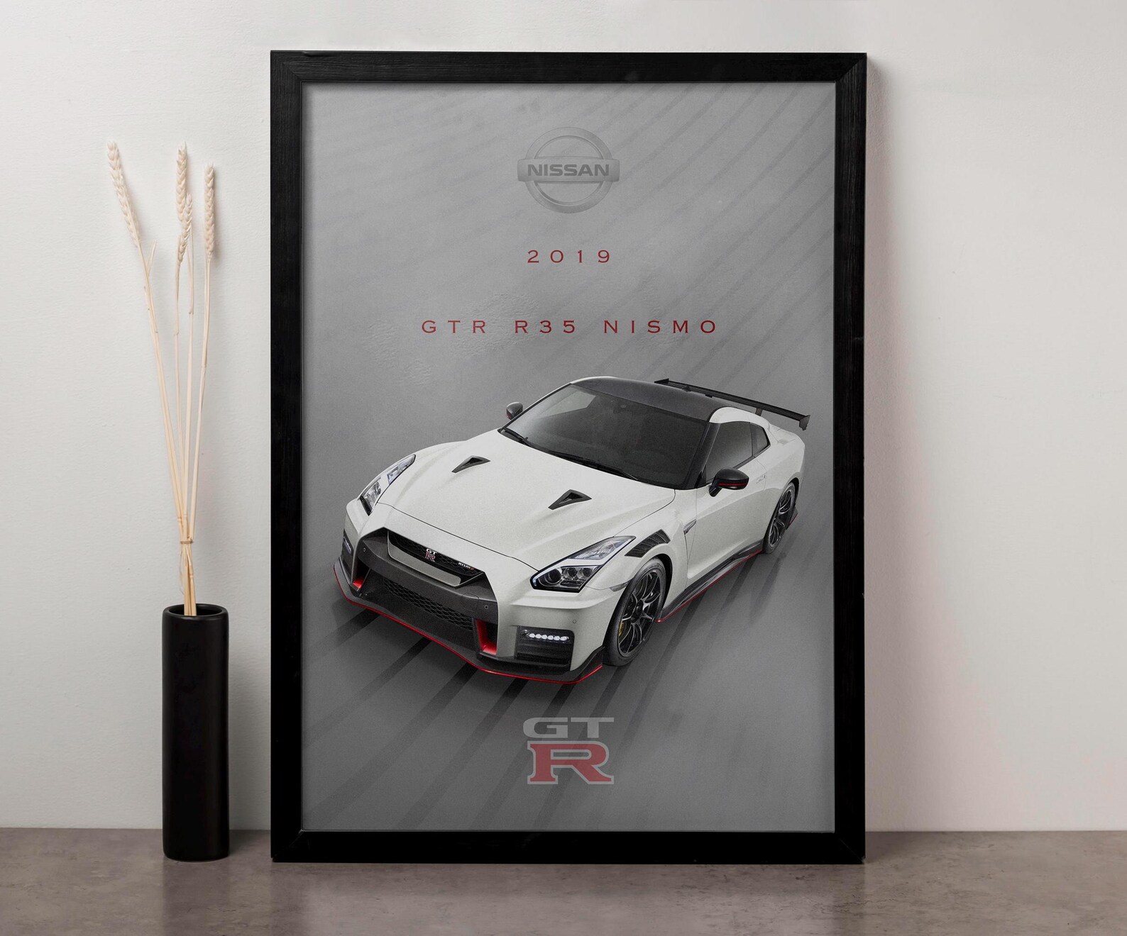 2019 Nissan GTR R35 Nismo Poster - Digital Art for Car Enthusiasts ...