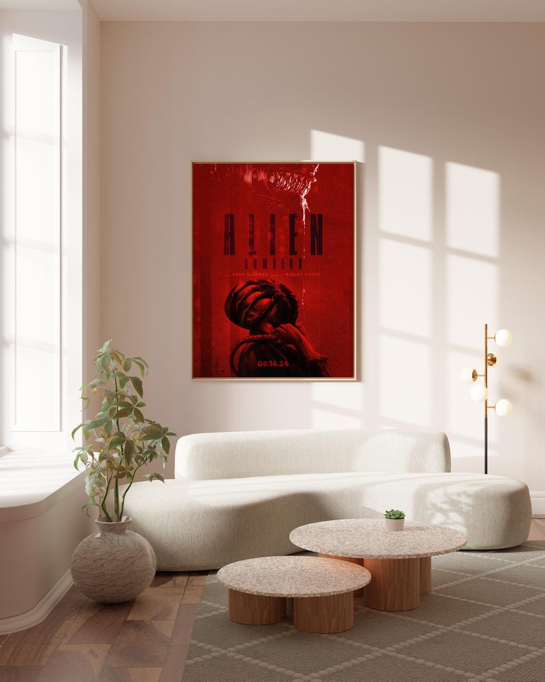 Alien: Romulus Poster | Dark Sci-fi Horror Art Print - Etsy Australia