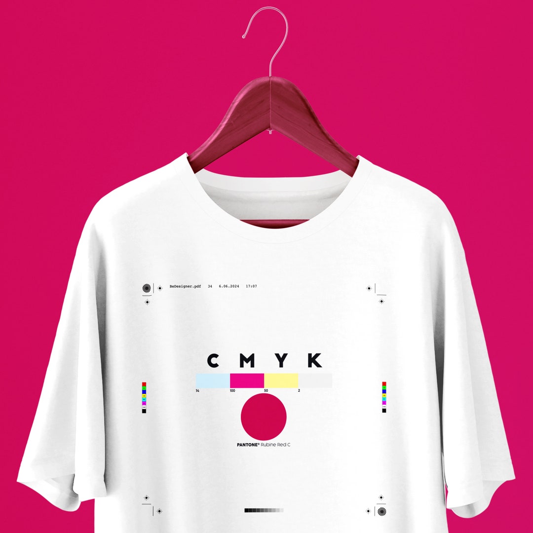 Cmyk-themed T-shirt Design for Graphic Designers - Celebrate the Power ...