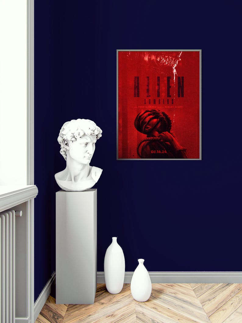 Alien: Romulus Poster | Dark Sci-fi Horror Art Print - Etsy Australia