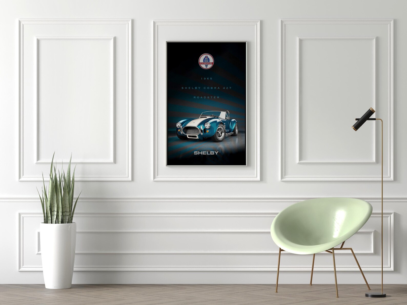 1965 Shelby Cobra 427 Roadster Poster | Classic American Muscle Car Art ...