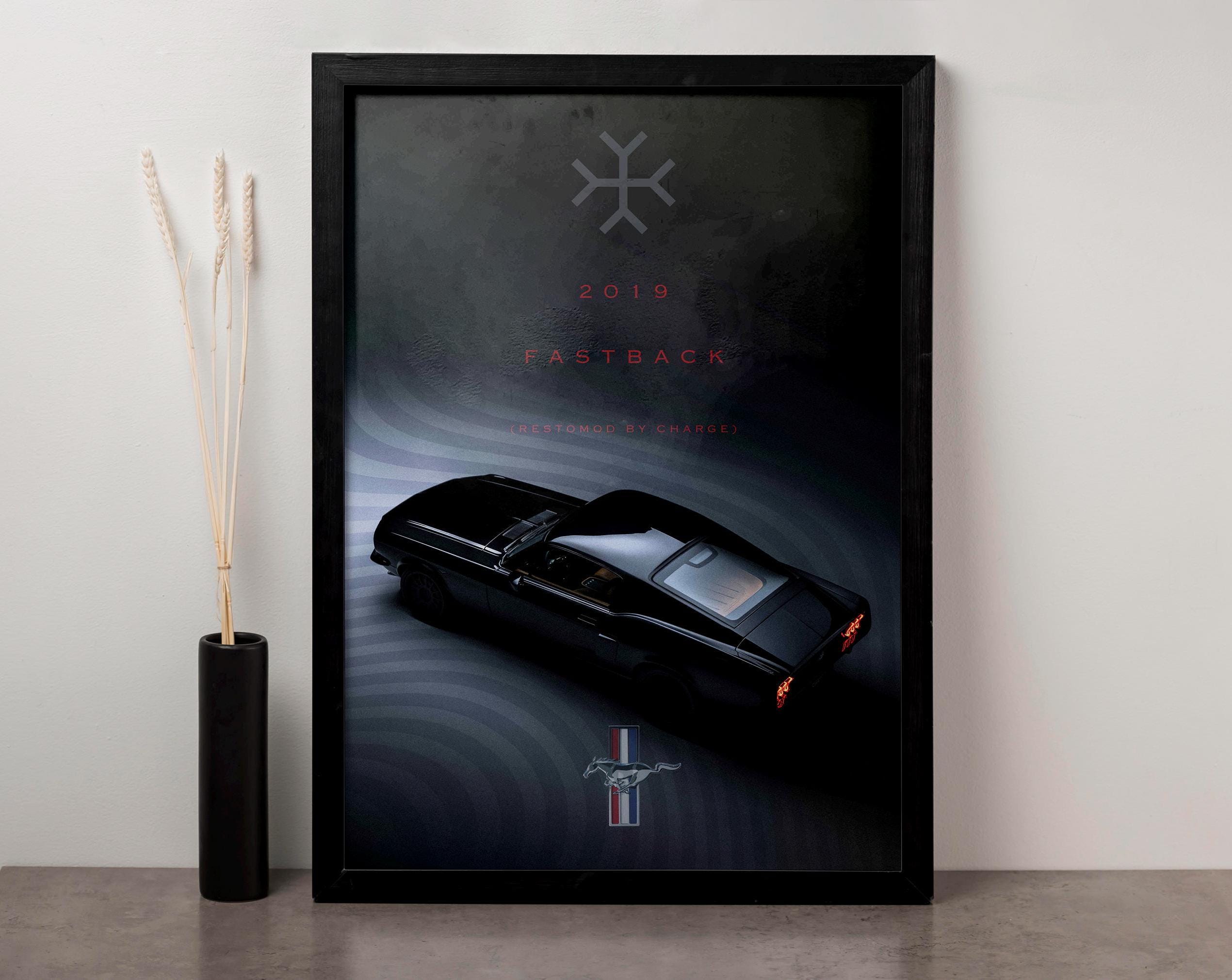2019 Ford Mustang Fastback (restomod by Charge) Poster - High ...
