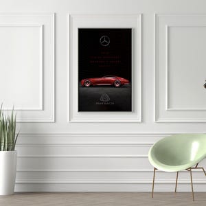 2016 Vision Mercedes-maybach 6 Coupe Concept Poster - Luxury Mercedes ...