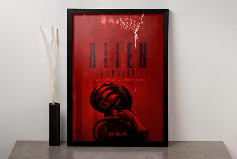 Alien: Romulus Poster | Dark Sci-fi Horror Art Print - Etsy Australia