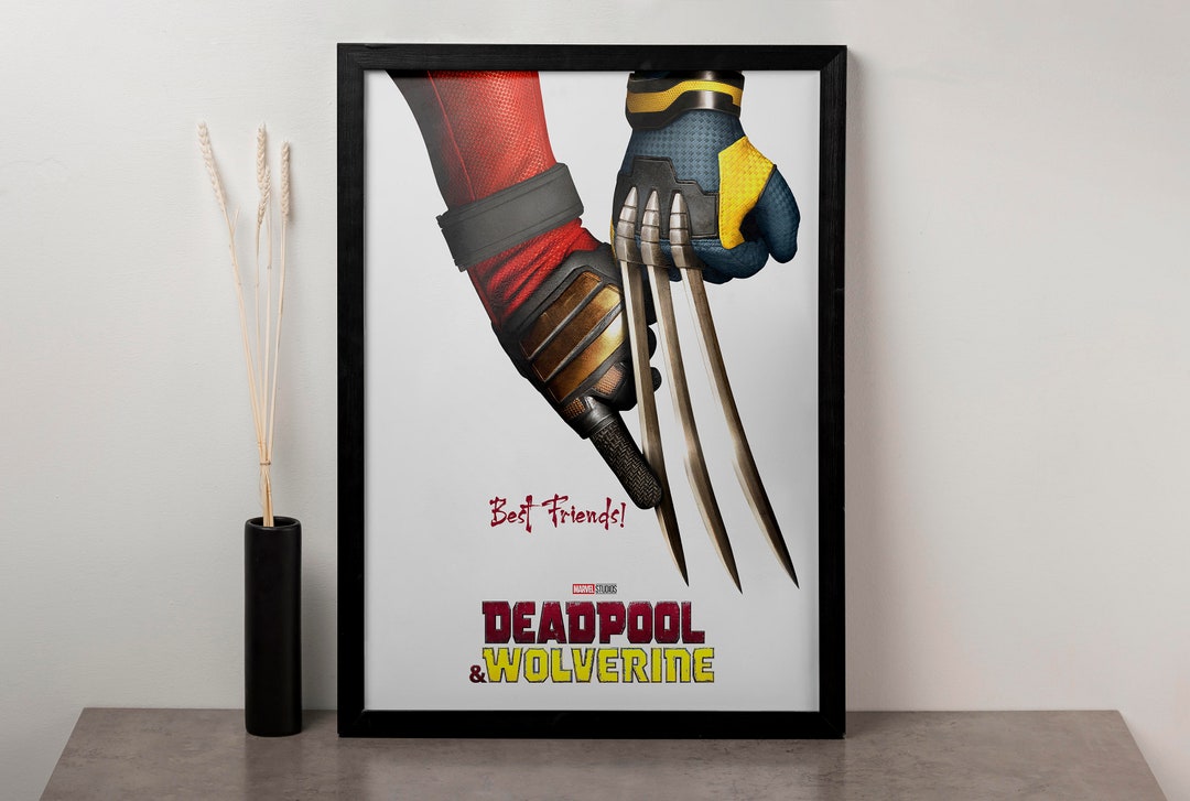 Deadpool and Wolverine Art Print – Marvel Fan Gift (digital Download ...