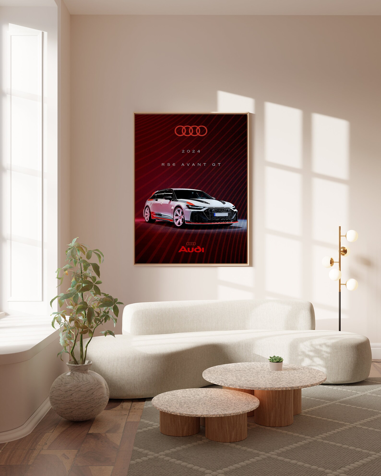 Audi RS6 Avant GT Digital Poster - High-quality Luxury Car Art - Etsy