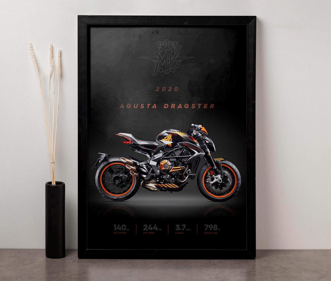 2020 MV Agusta Dragster Poster - High-resolution Digital Download ...