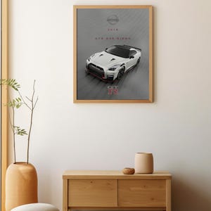2019 Nissan GTR R35 Nismo Poster - Digital Art for Car Enthusiasts ...
