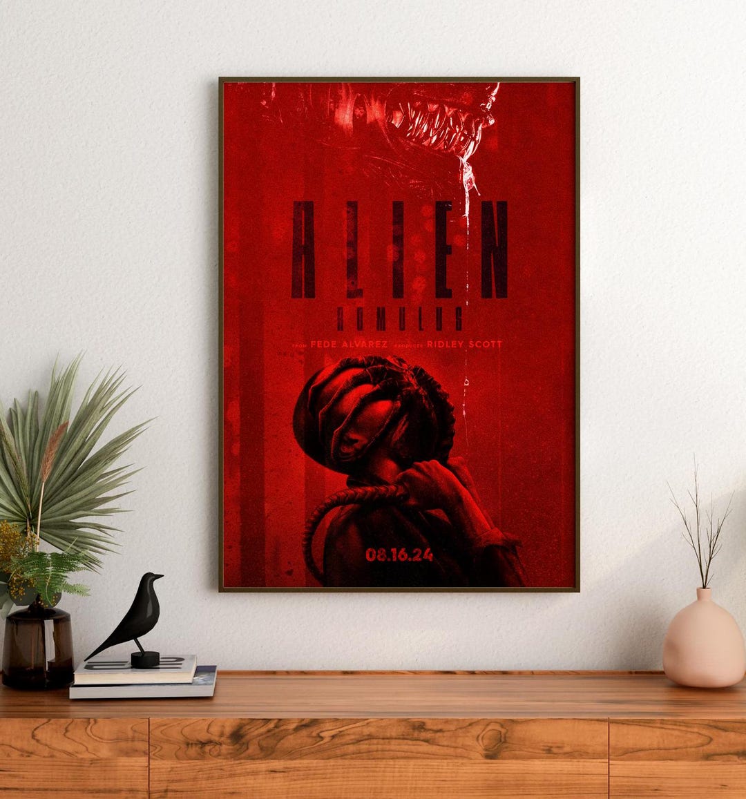 Alien: Romulus Poster | Dark Sci-fi Horror Art Print - Etsy