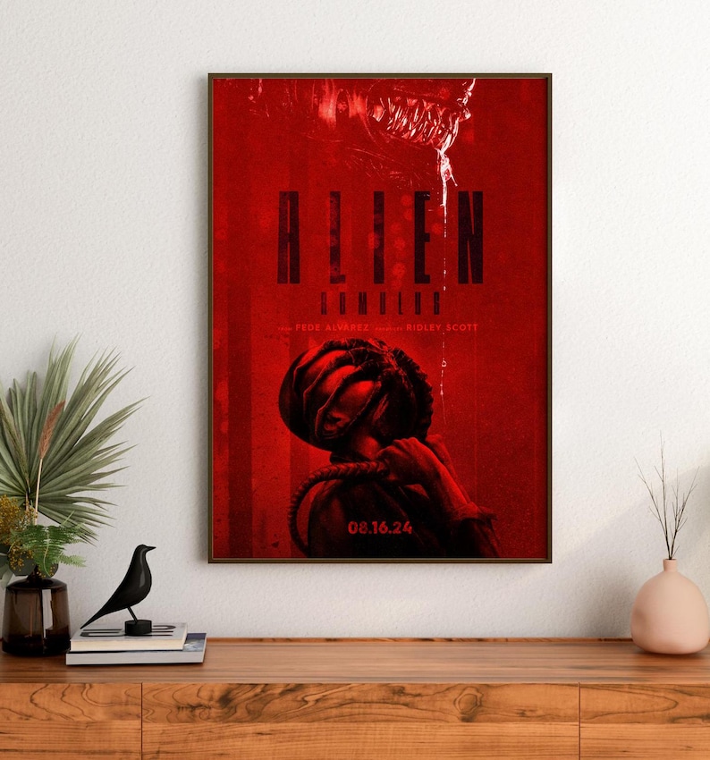 Alien: Romulus Poster | Dark Sci-fi Horror Art Print - Etsy Australia