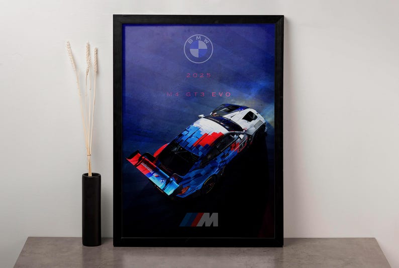 2025 BMW M4 GT3 EVO Poster – High-resolution Digital Download ...