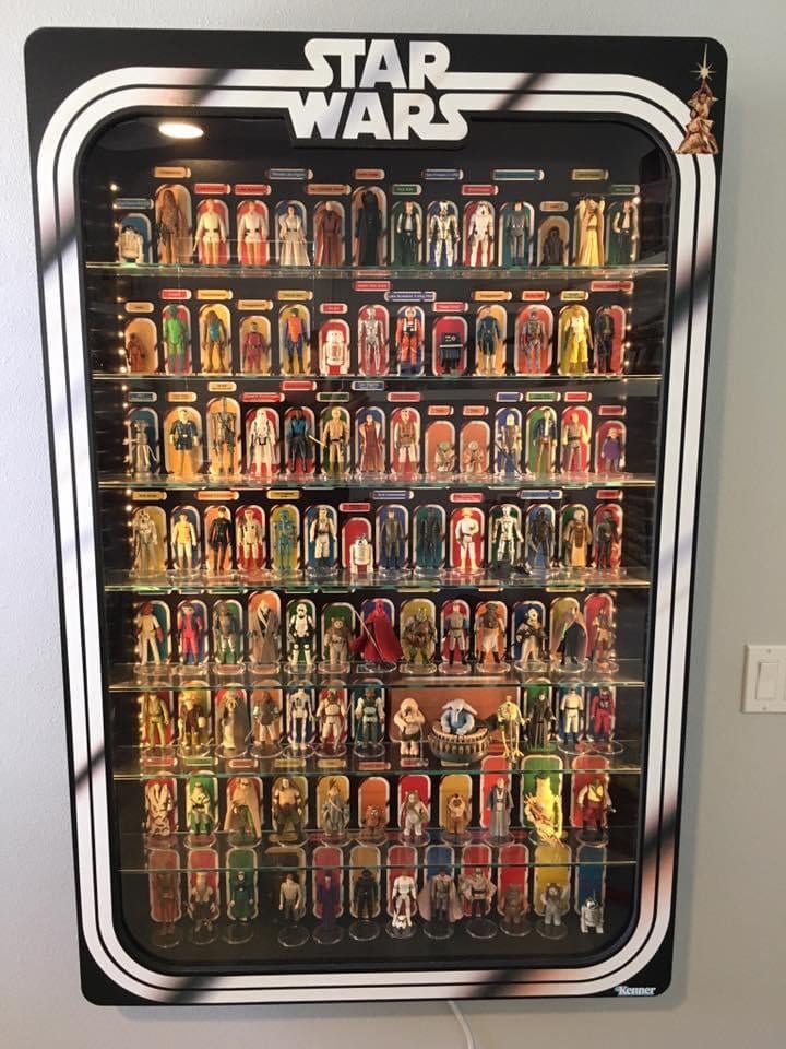 Star Wars Figure Display Cabinet - Etsy