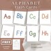 Alphabet Flash Cards, Montessori Materials, A-Z Cards, Toddler ...