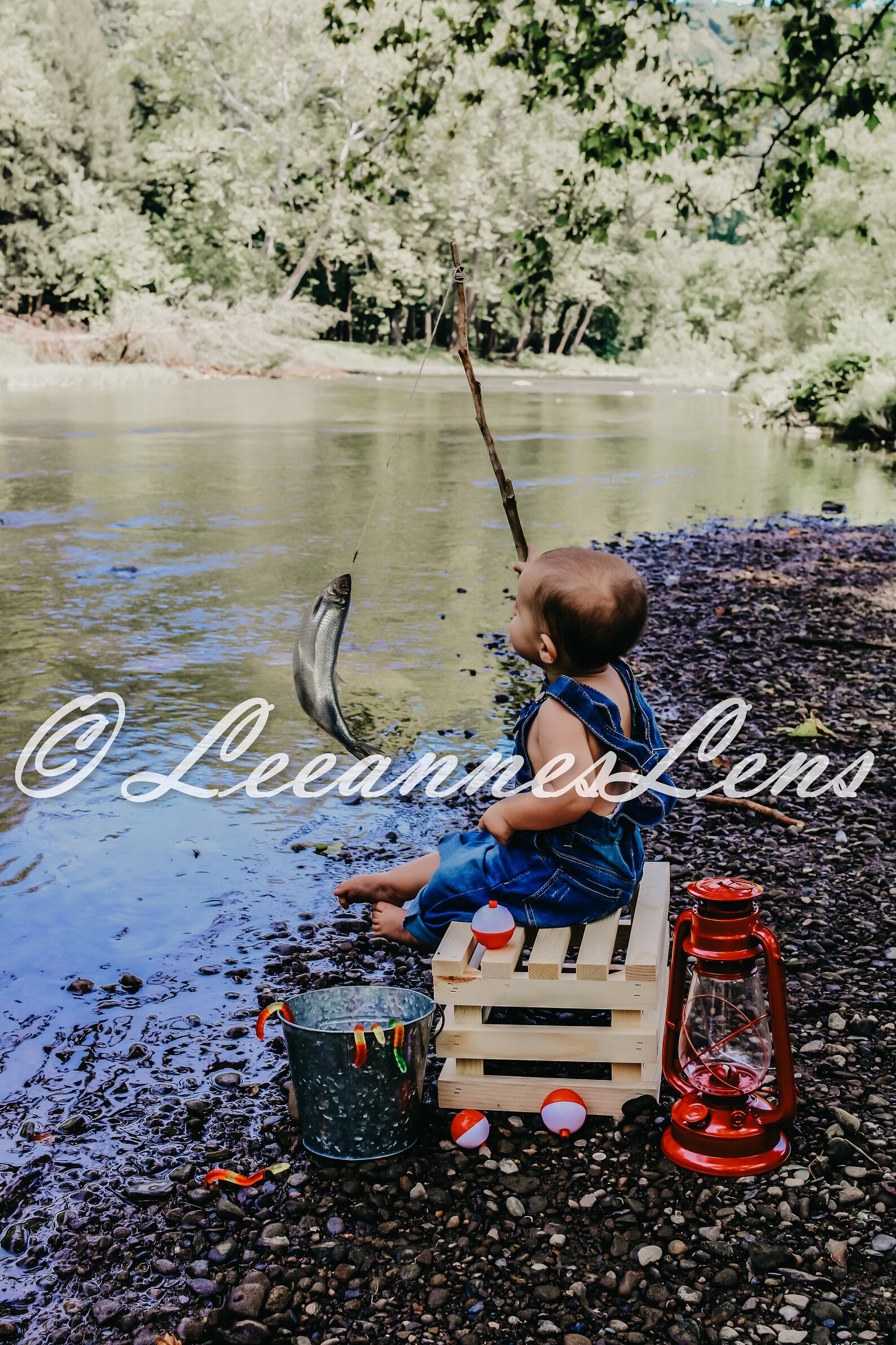 Fishing Digital Backdrop - Etsy