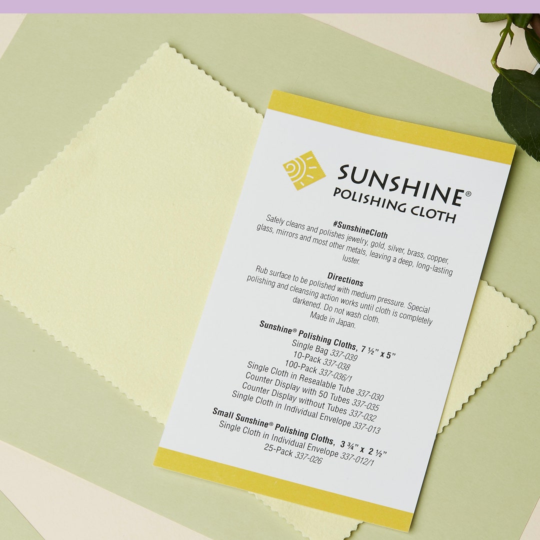 Metal Polishing Cloth, Sunshine Cloth for Polishing Metal, Silver ...