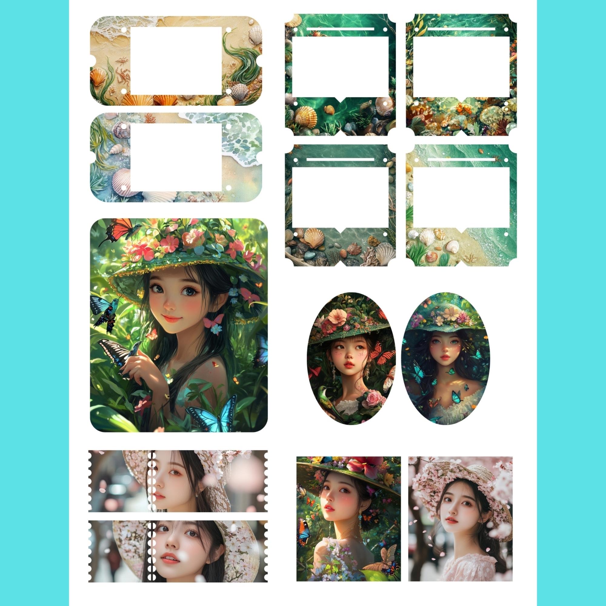 Junk Journal Printable, Ephemera, Loaded Folder,doors Folding Folio Junk Journal,dfolding Folio ...