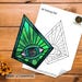 All Seeing Eye Stained Glass Pattern, Eye of Providence, Digital Download, PDF, PNG, Pattern ...