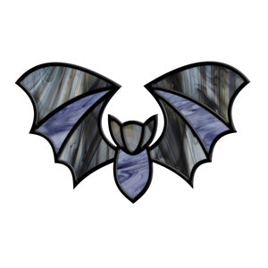 Bat Stained Glass Pattern, Stained Glass Pattern, Digital Download, DIY ...