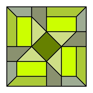 Pinwheel Tiles, Stained Glass Pattern, Suncatcher, DIY Stained Glass ...