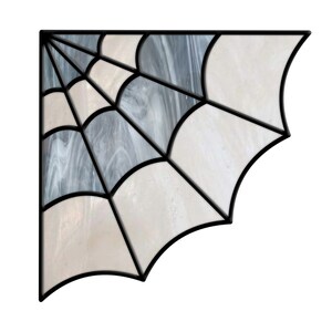 Cobweb Stained Glass Pattern, Suncatcher, DIY Stained Glass Patterns ...