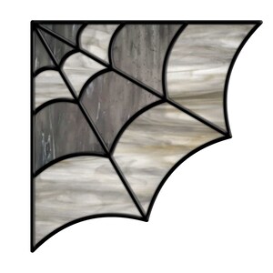 Cobweb Stained Glass Pattern, Suncatcher, DIY Stained Glass Patterns ...