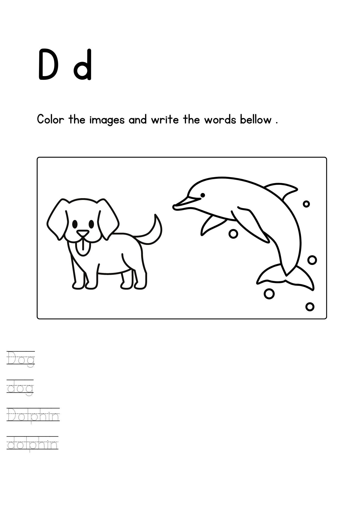 Preschool Alphabet Activity Book Printable Pre Handwriting Line Tracing ...
