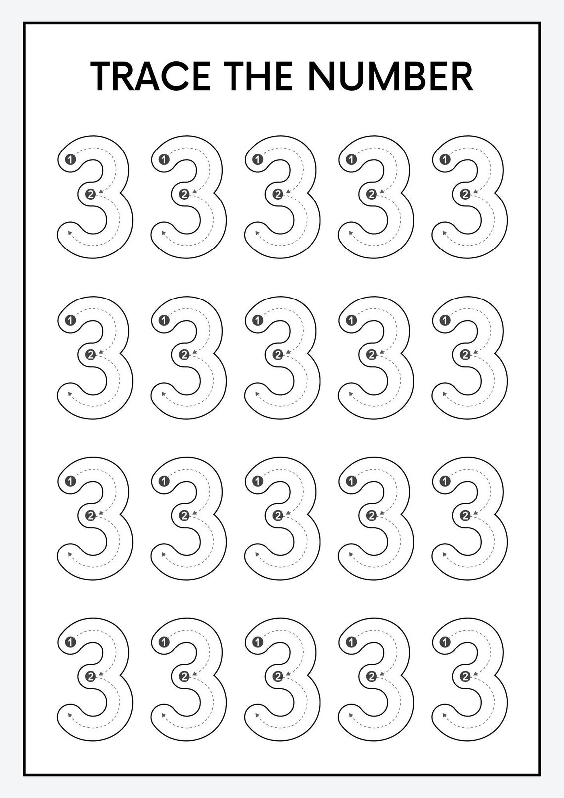 Preschool Number Activity Book Printable Tracing Worksheets , Activity ...