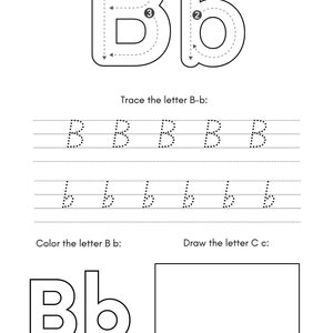 Preschool Alphabet Activity Book Printable Pre Handwriting Line Tracing ...