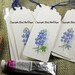 Bluebonnet Bookmarks Set of Six Watercolor Hand-painted - Etsy