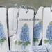 Bluebonnet Bookmarks Set of Six Watercolor Wildflowers - Etsy