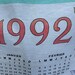 Vintage Deadstock Calendar From the Years 2000 and 2005. Tea Towel ...