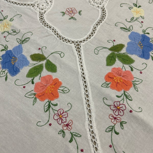 Applique Tablecloth - Etsy