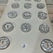Button Card With 14 Clear Plastic Buttons in Various Patterns Buttons ...
