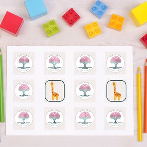 Noah's Ark Activity: Animal Matching| Biblical Learning Resource ...