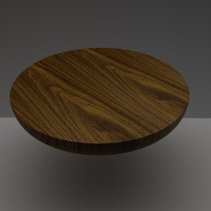 Handcrafted Round Wooden Cake Stand Elegant and Sturdy Cake Display for ...