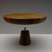 Handcrafted Round Wooden Cake Stand Elegant and Sturdy Cake Display for ...