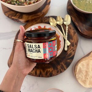 Salsa Macha - Etsy