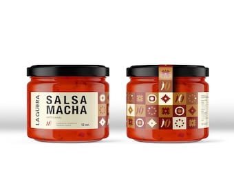 Salsa Macha - Etsy