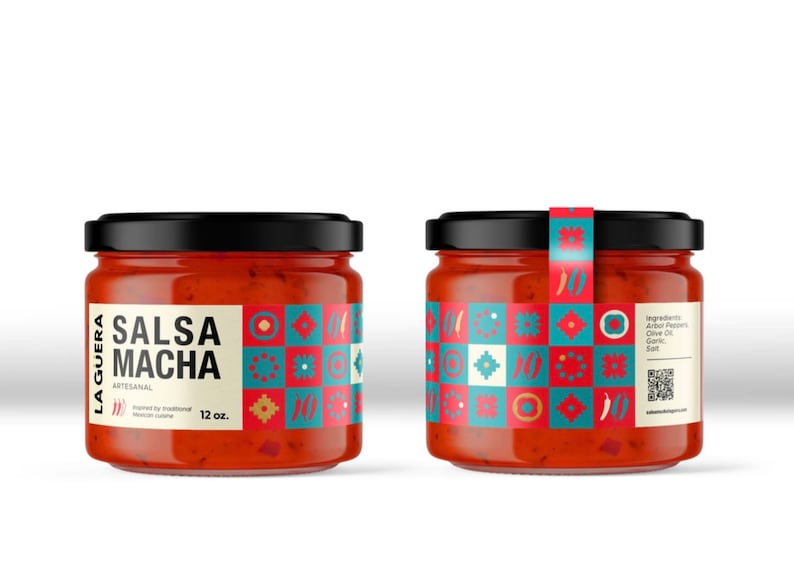 Salsa Macha - Etsy
