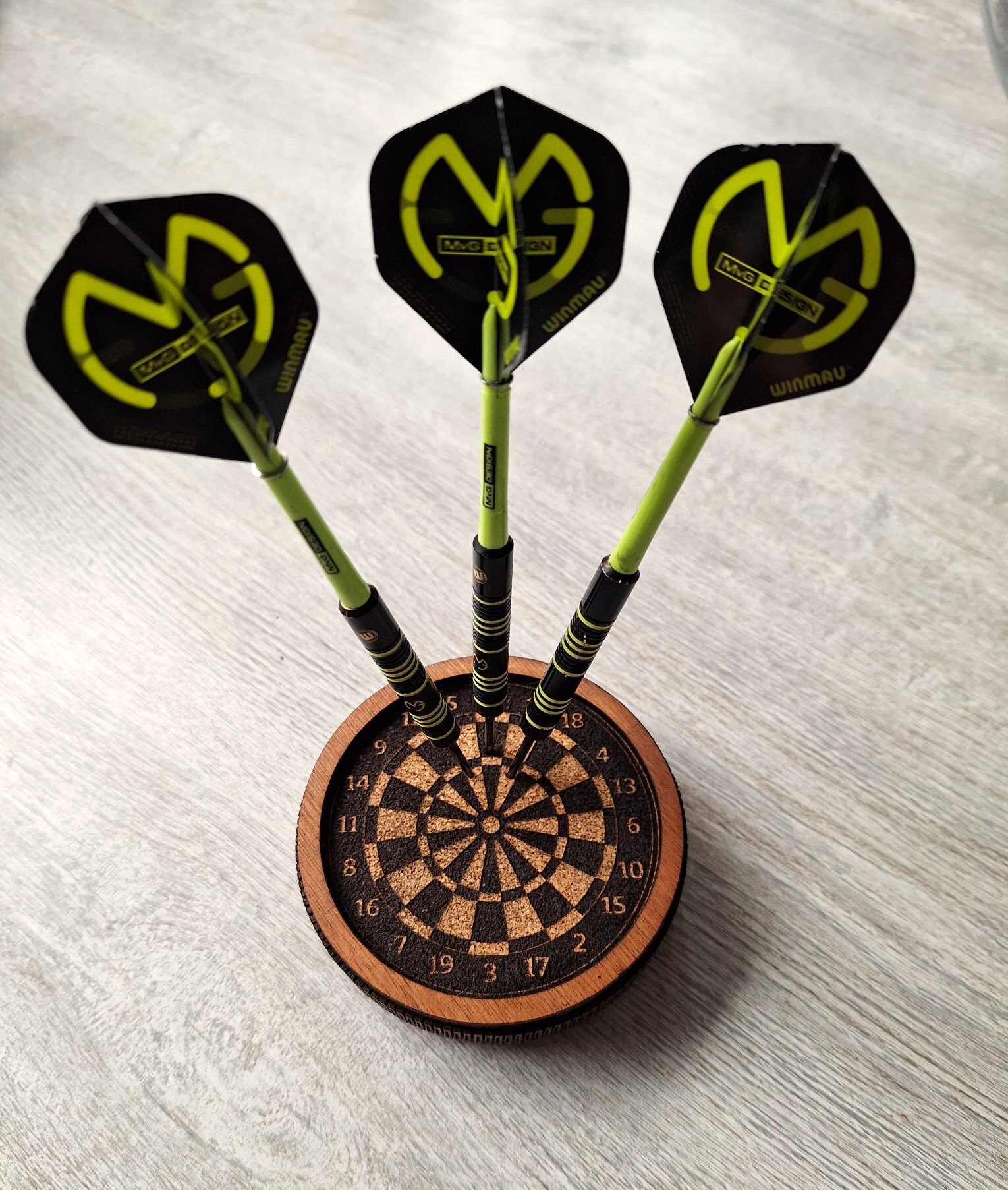 Lasercut File for Darts Dock - Materials: Wood - Cork - Leather ...