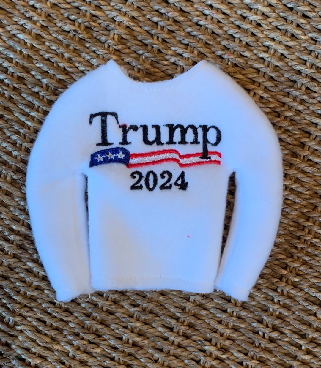 Trump 2024 Let’s Go Brandon Elf Doll Costume Christmas Outfit for Doll ...