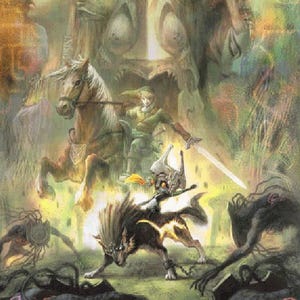 Twilight Princess Cast Digital Cross Stitch Chart Pattern Keeper ...