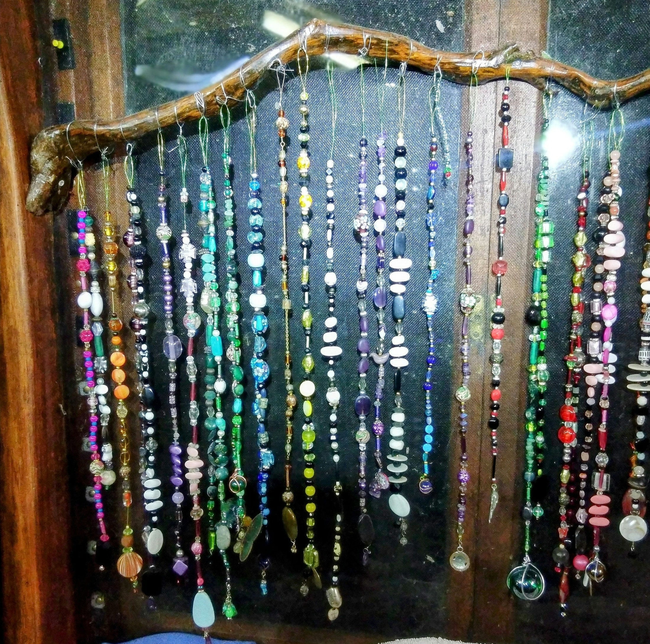 Beaded Suncatcher - Etsy