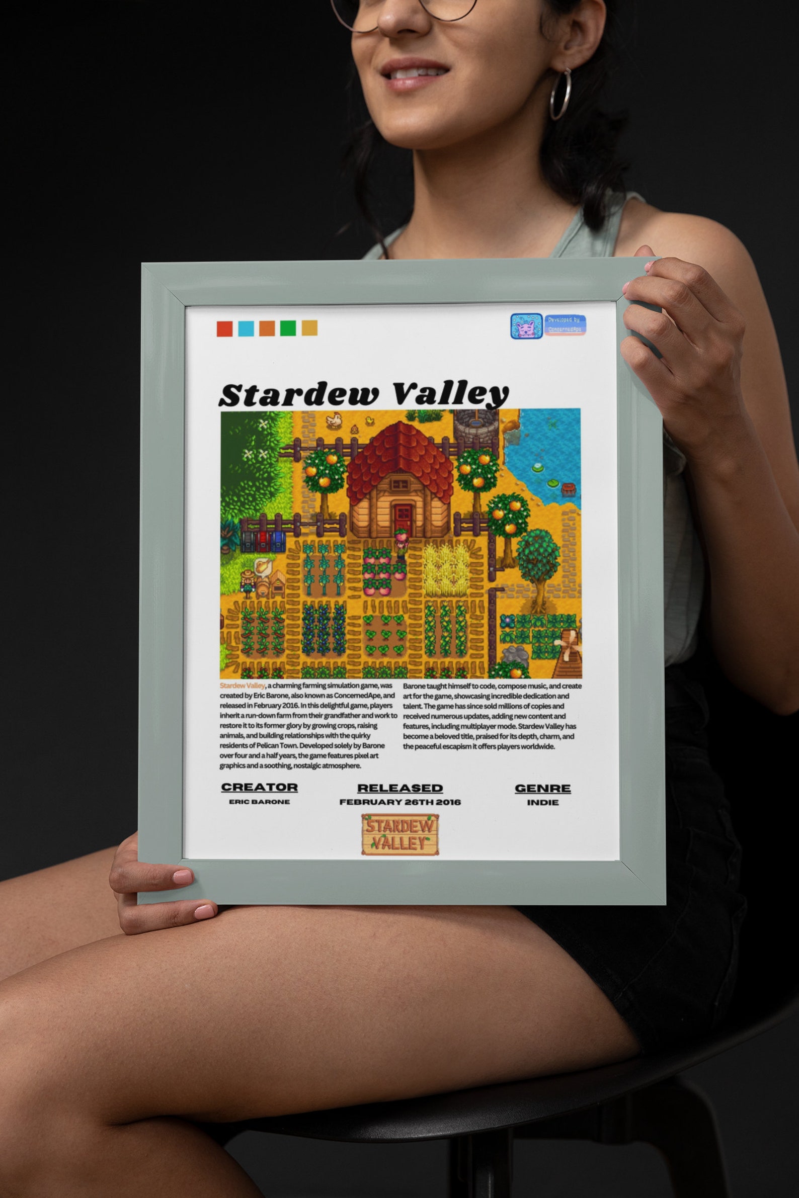 Stardew Valley Digital Download Poster, Game Poster, Stardew Print ...
