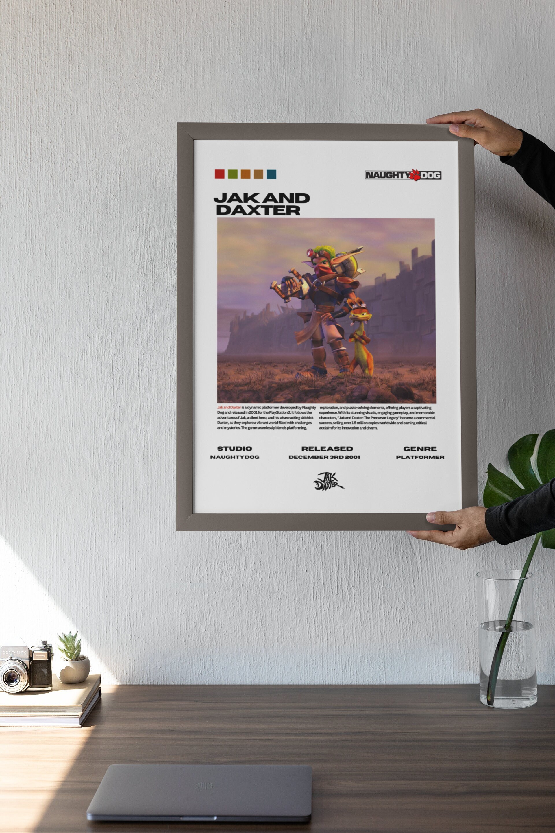 Jak and Daxter Digital Download Poster, Playstation, Game Poster, Jak ...