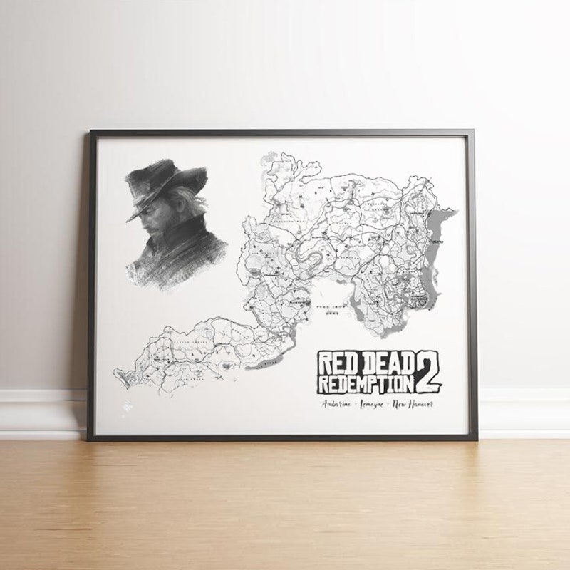 Rdr2 Poster - Etsy