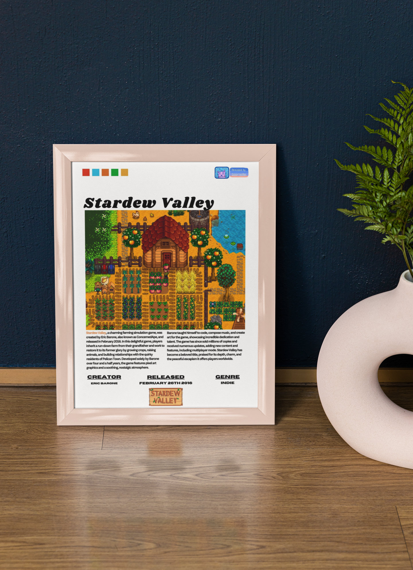 Stardew Valley Digital Download Poster, Game Poster, Stardew Print ...