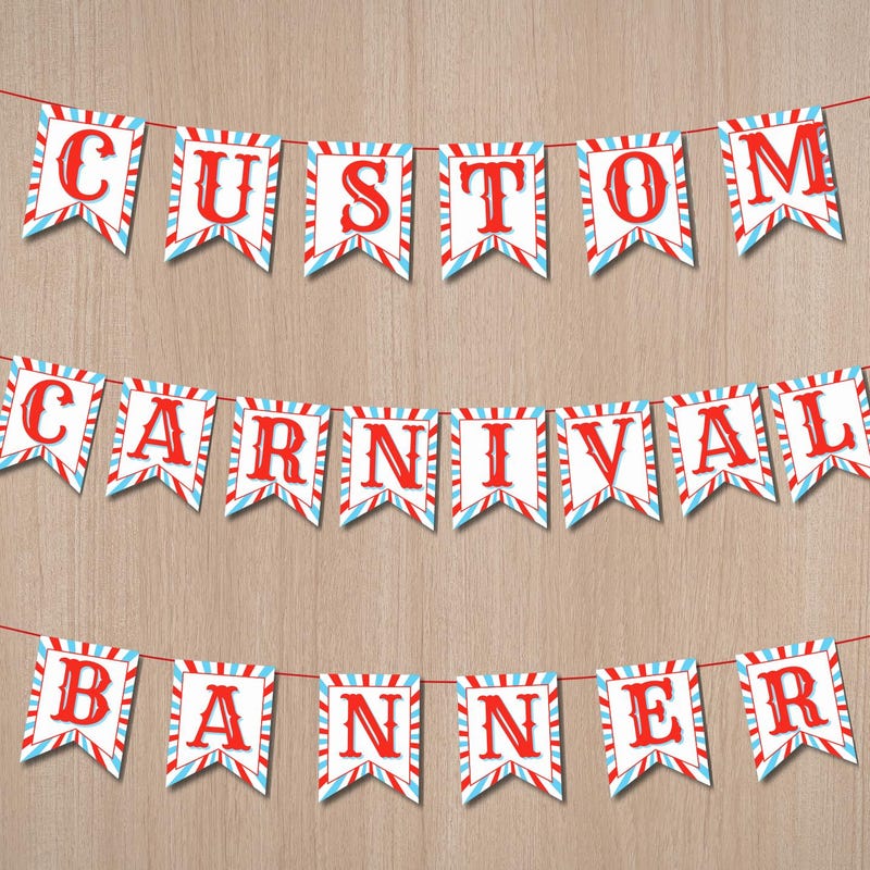 Popcorn Banner Template - Etsy