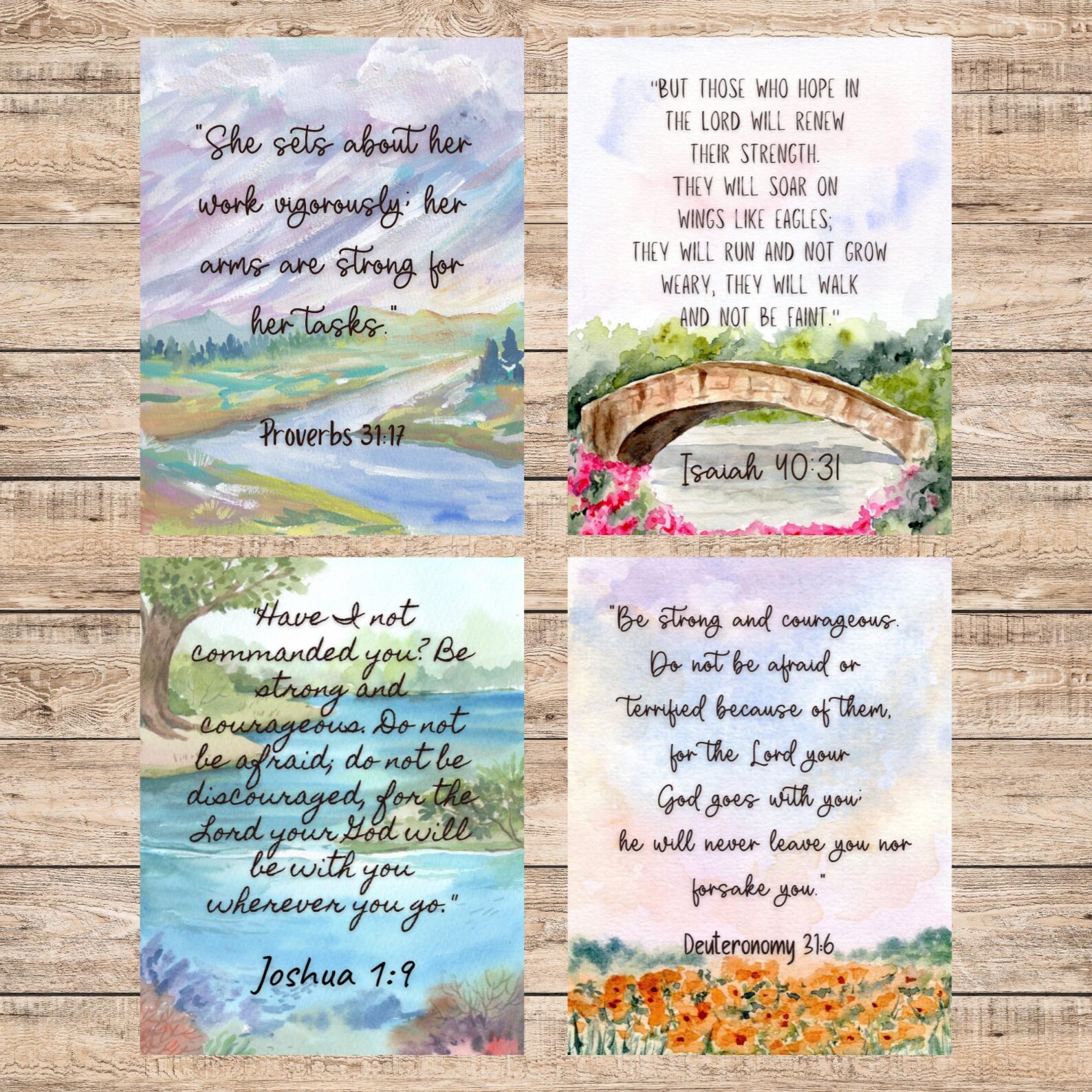 Editable Christian Wall Art Printable Bible Quotes Wall Art ...