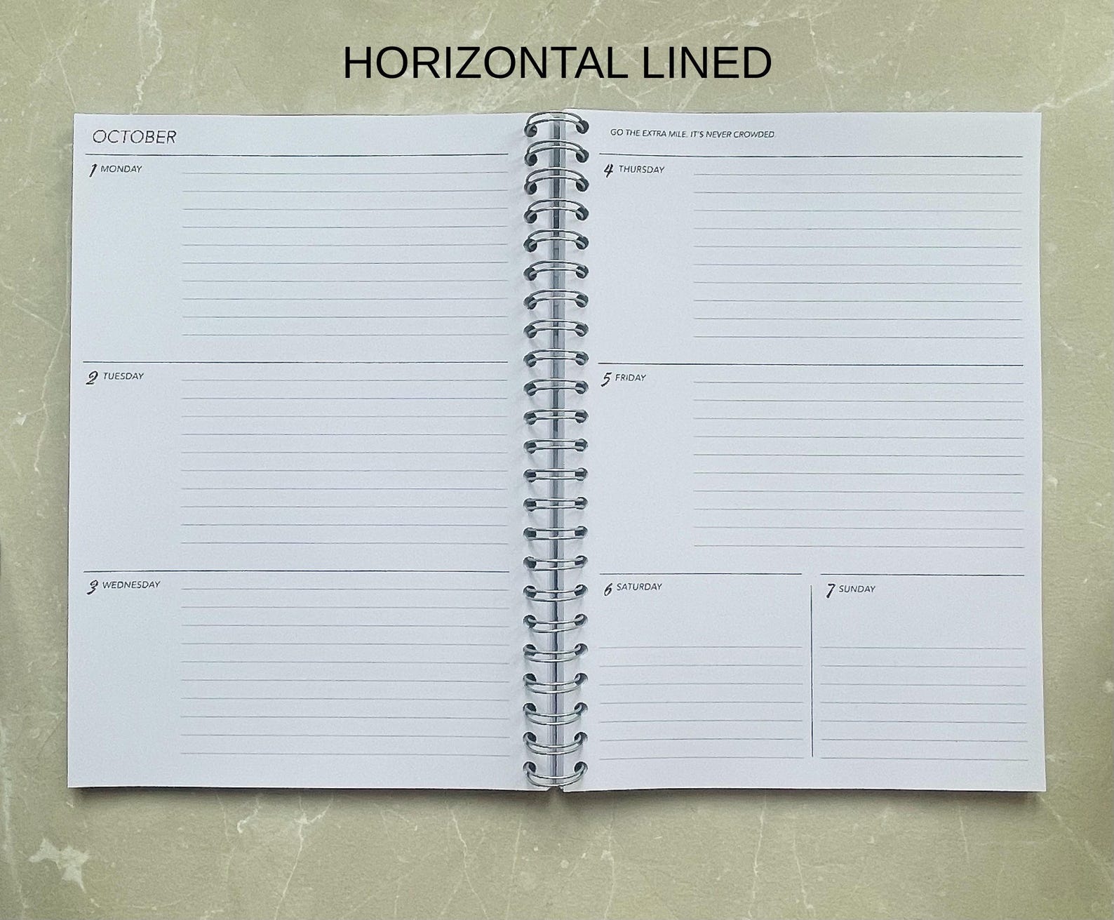 2025 Planner - Large Size Planner - A4 Size Agenda - Life Planner ...